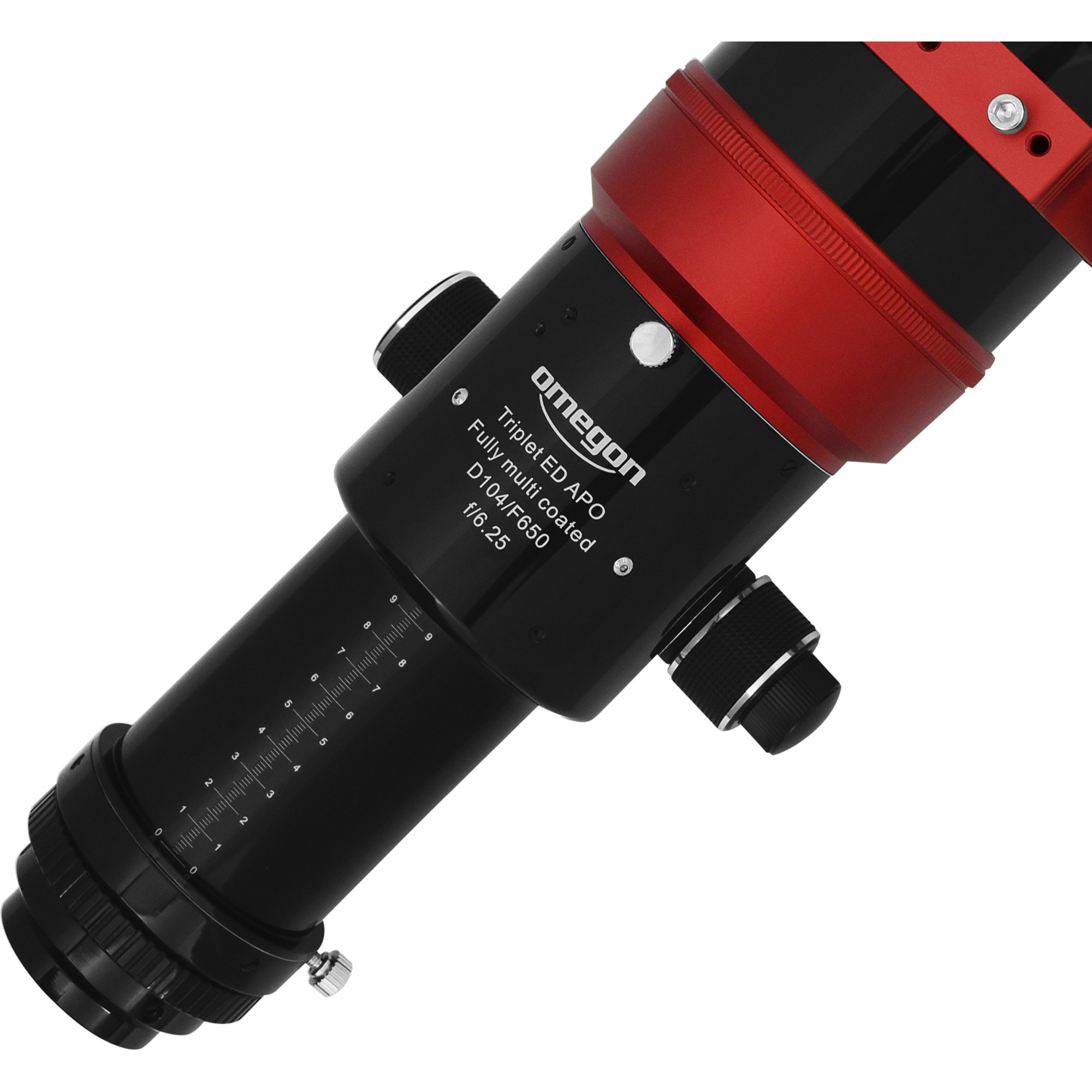 Omegon Apochromatic refractor Pro APO AP 104/650 ED OTA + 2'' Field ...